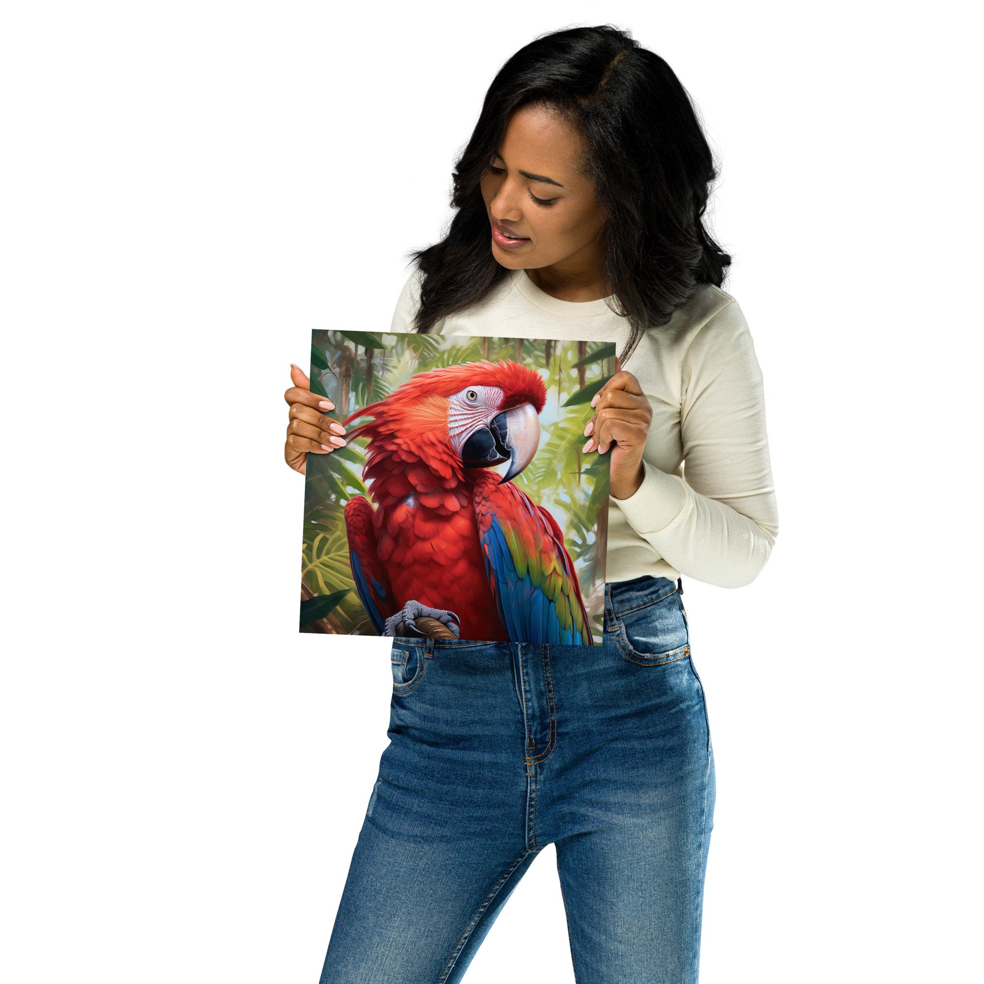 Scarlet Macaw Poster - Etsy