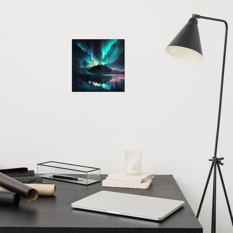 Northern Lights Poster - Etsy