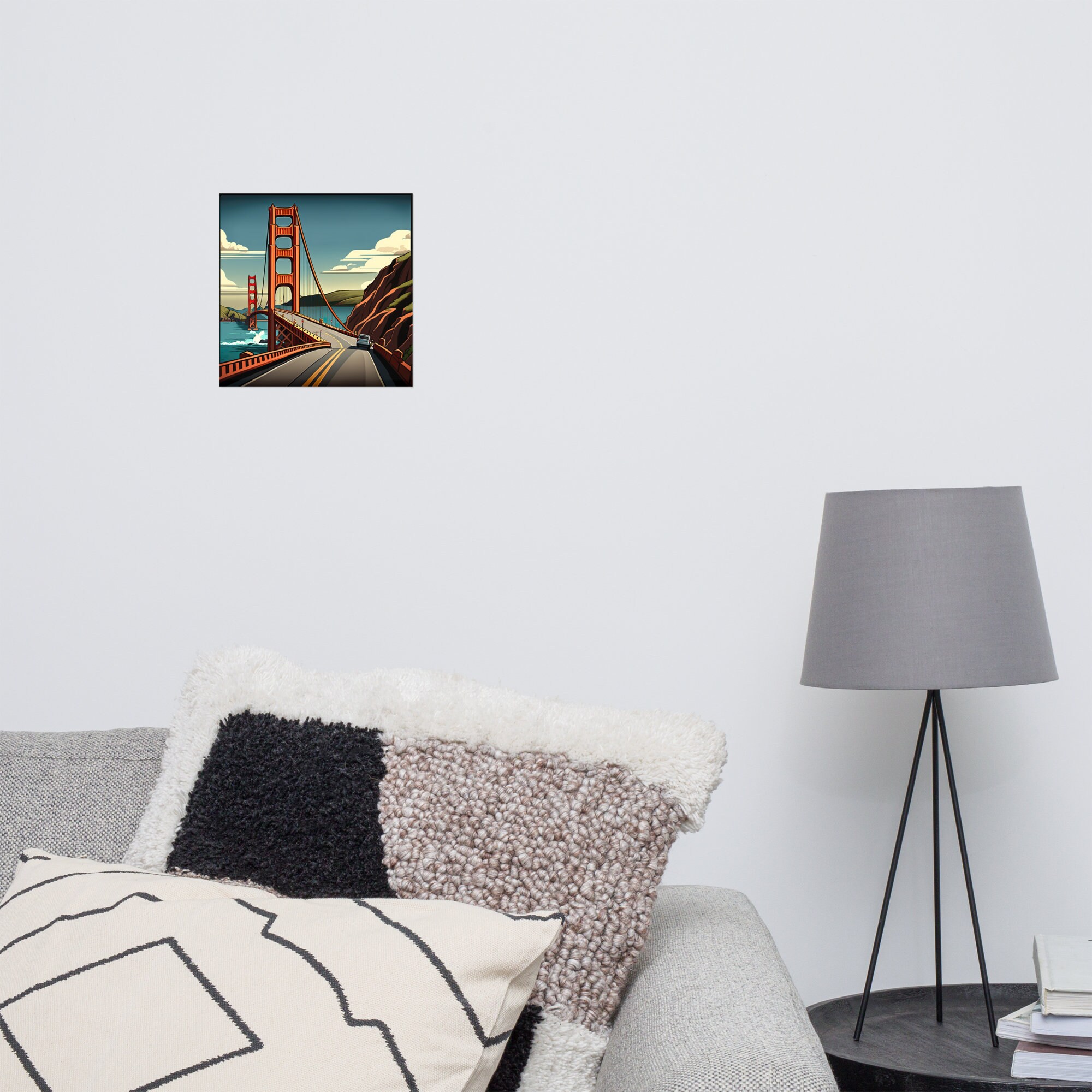 Golden Gate Bridge Cartoon - Etsy