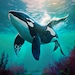 Orca Poster - Etsy