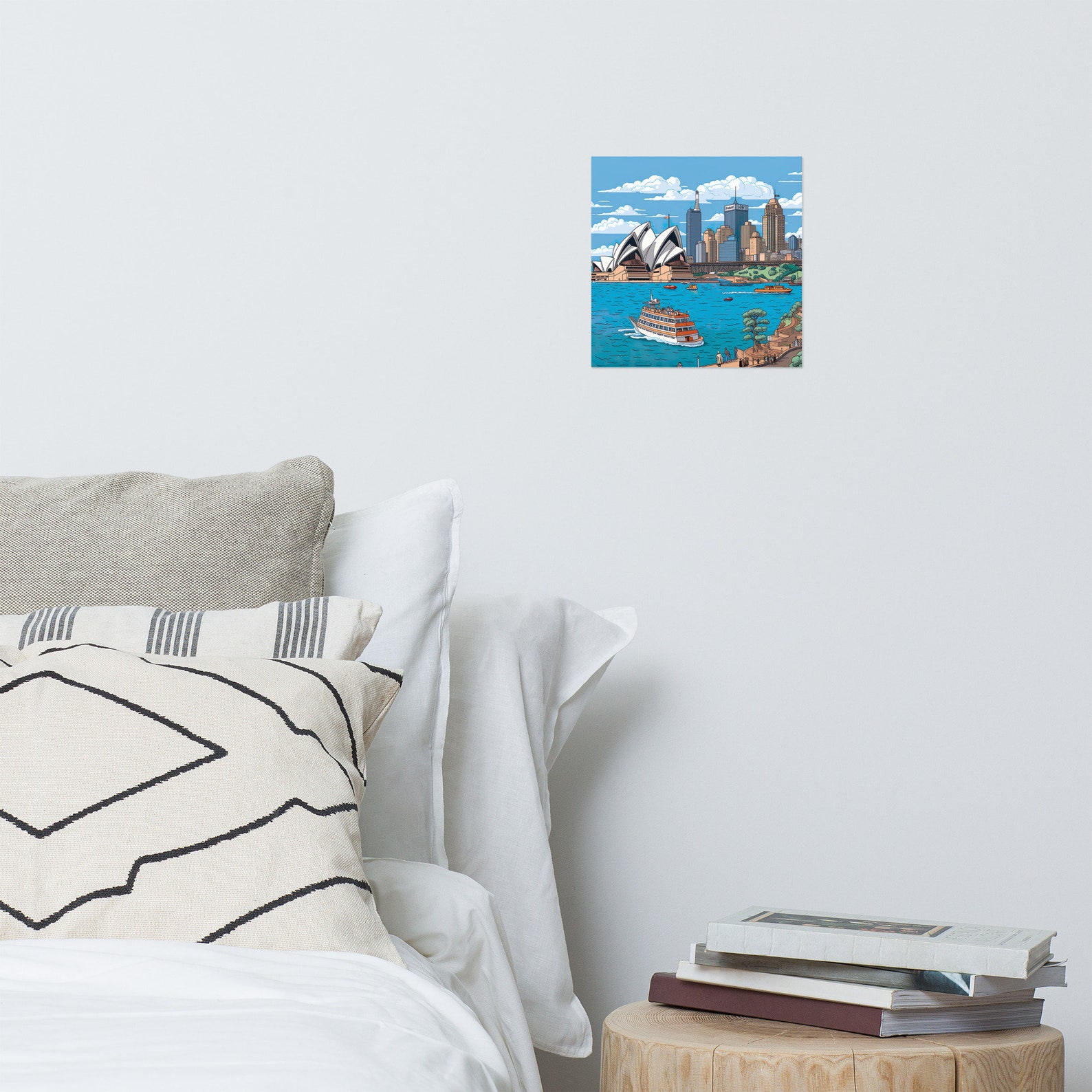 Sydney Harbour Cartoon - Etsy