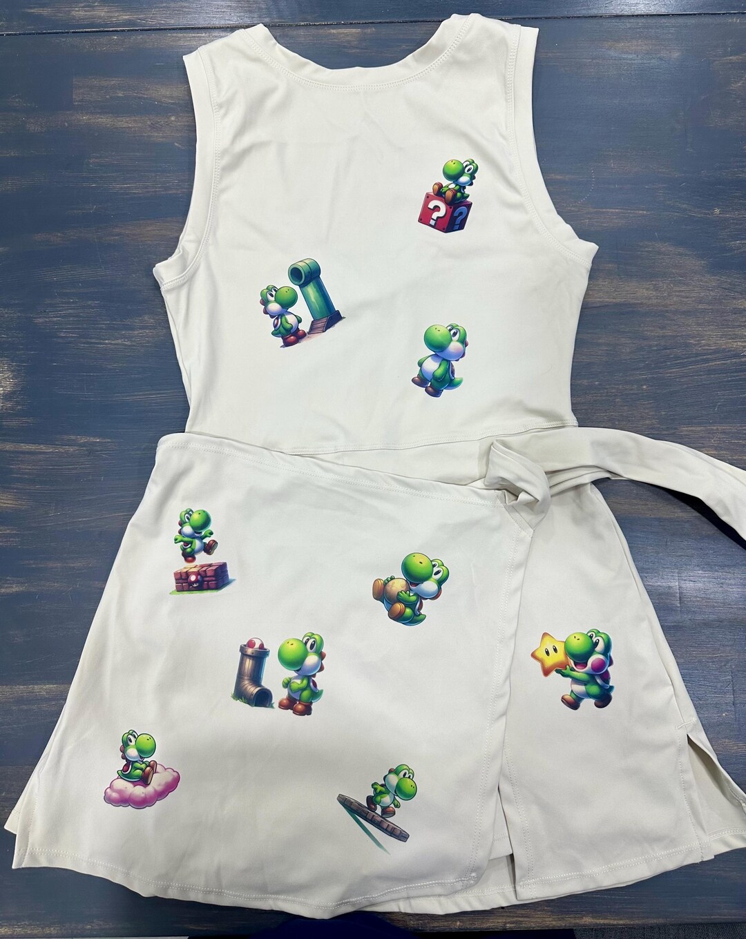Yoshi Tennis Dress, Epic Outfit, Nintendo World - Etsy