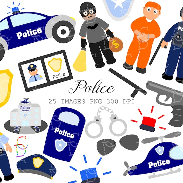 Community Helpers Clipart - Etsy