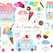 140 Ice Cream Clipart, Make Your Own Ice Cream Clipart, Cute Summer ...