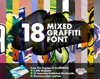 Procreate Graffiti Stamp Bundle Tag Your Way to the Top With Our ...