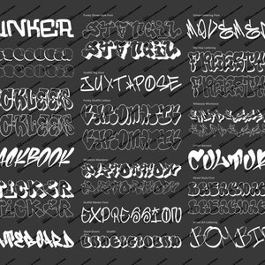 Procreate Graffiti Stamp Bundle - Tag Your Way to the Top With Our ...