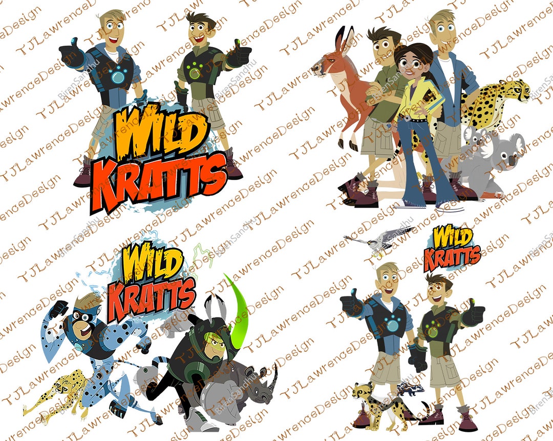 Wild Kratts PNG Bundles Wild Kratts Christmas Wild Kratts - Etsy