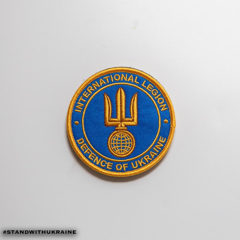 Defence of Ukraine International Legion Military Morale Embroidered ...