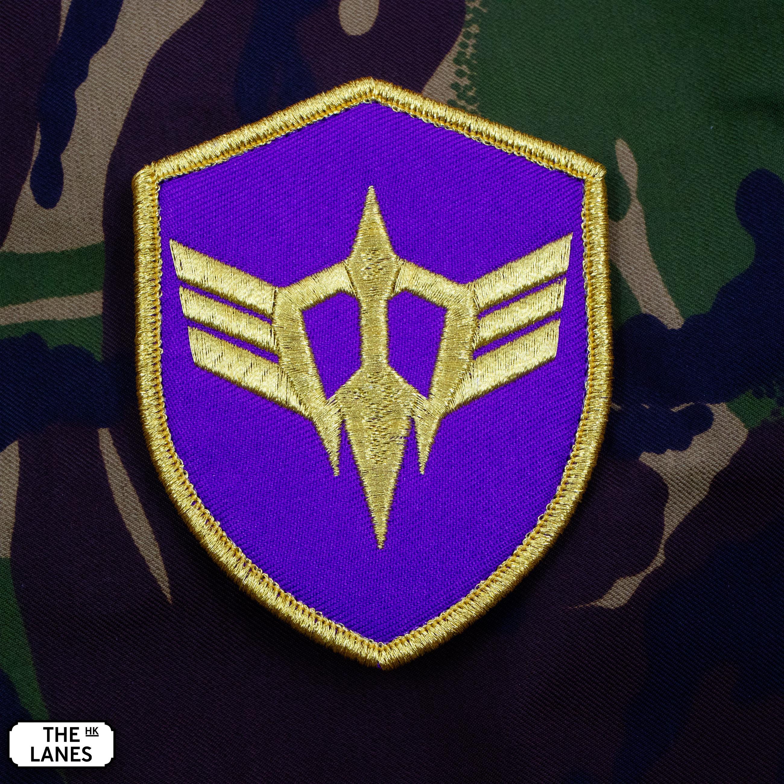 Mobile Suit GUNDAM Zeon Military Insignia Morale Embroidered Hook Patch ...
