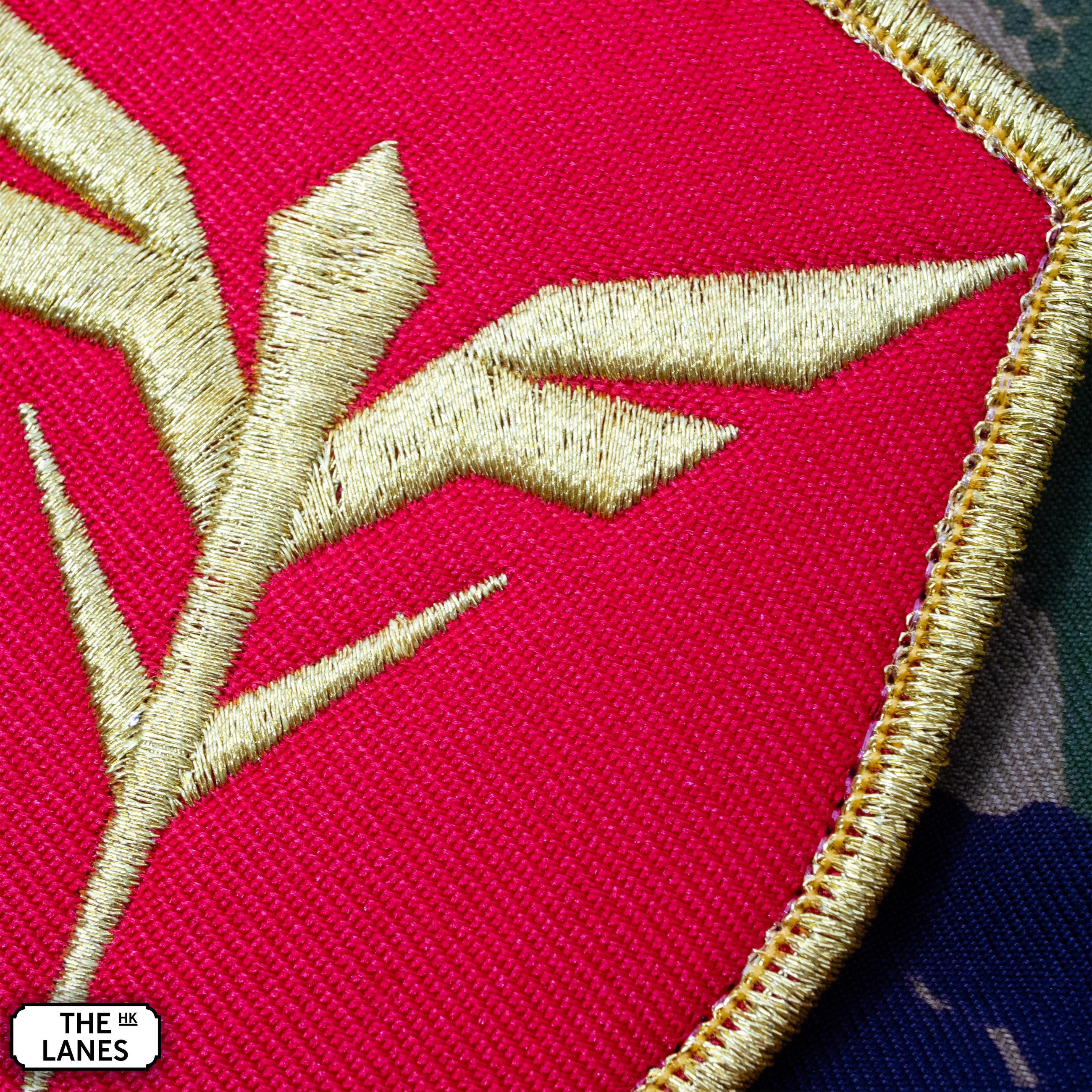 Mobile Suit GUNDAM Zeon Military Insignia Morale Embroidered Hook Patch ...