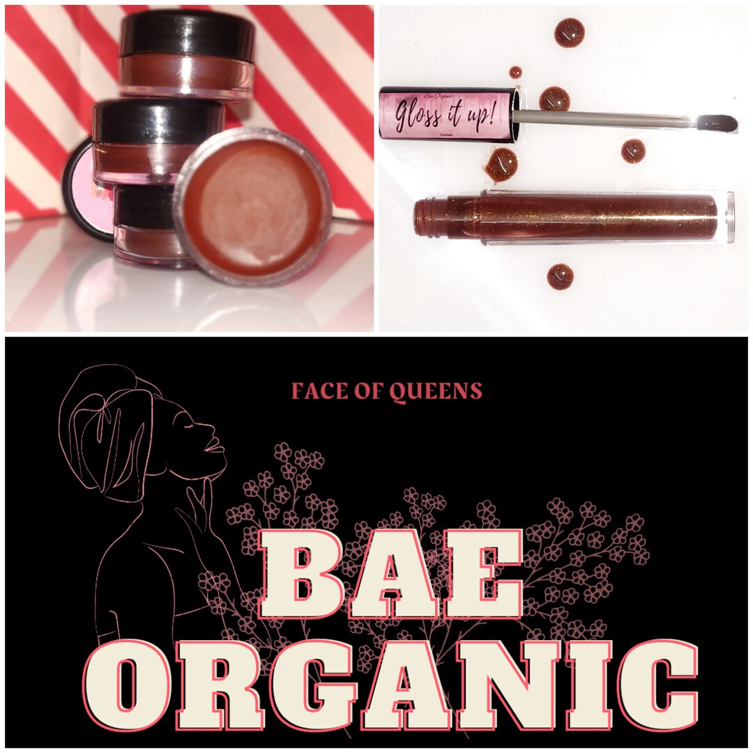 Handmade Lip and Cheek Tint in Shade Coco Rust With Coco Mist Gloss ...