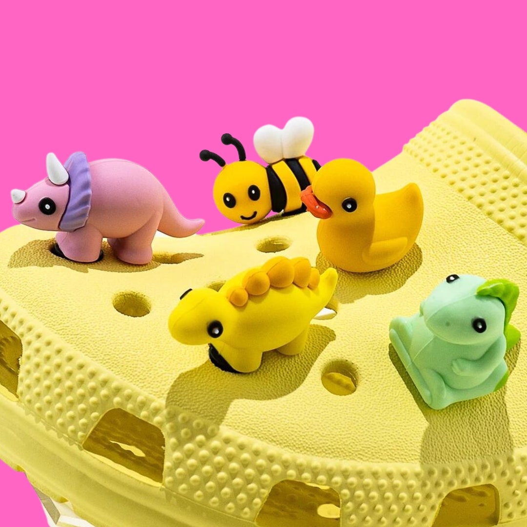 3D Croc Charm Cute Pin Animal Charms for Crocs Gift for Kids Boys Girls ...