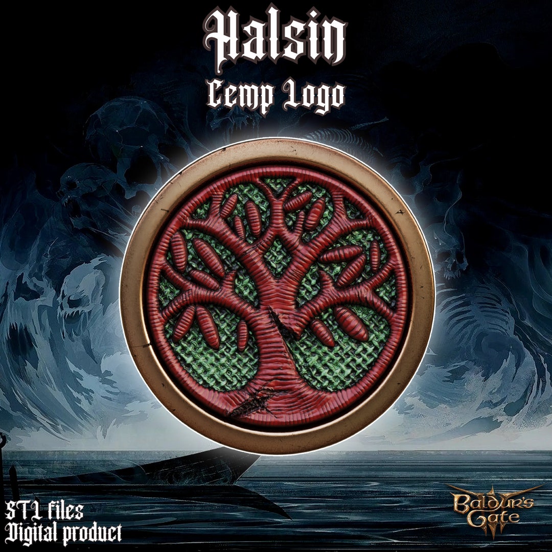 Fantasy Halsin Cemp Outfit Logo Baldurs Gate 3 STL Digital Product - Etsy