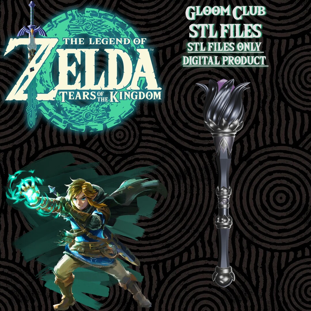 Link Flower Club Zelda Tears of the Kingdom STL - Etsy