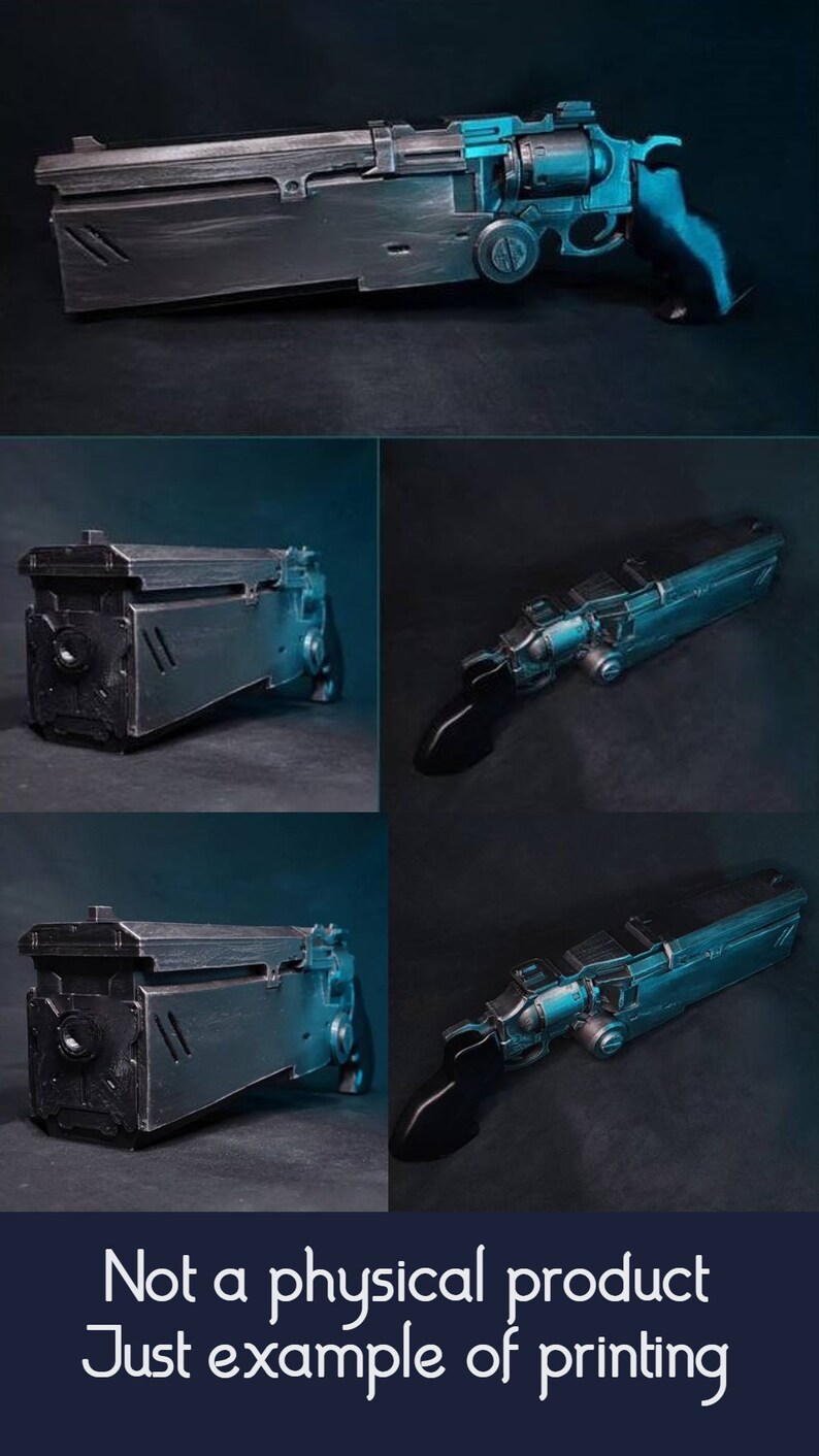 Trigun the Stampede Vash Револьвер Косплей STL - Etsy