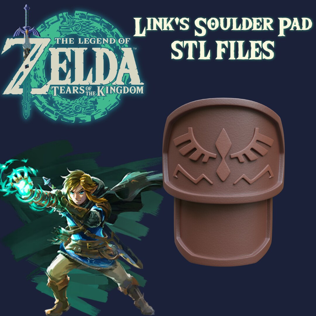 Link's Shoulder Pad STL - Etsy