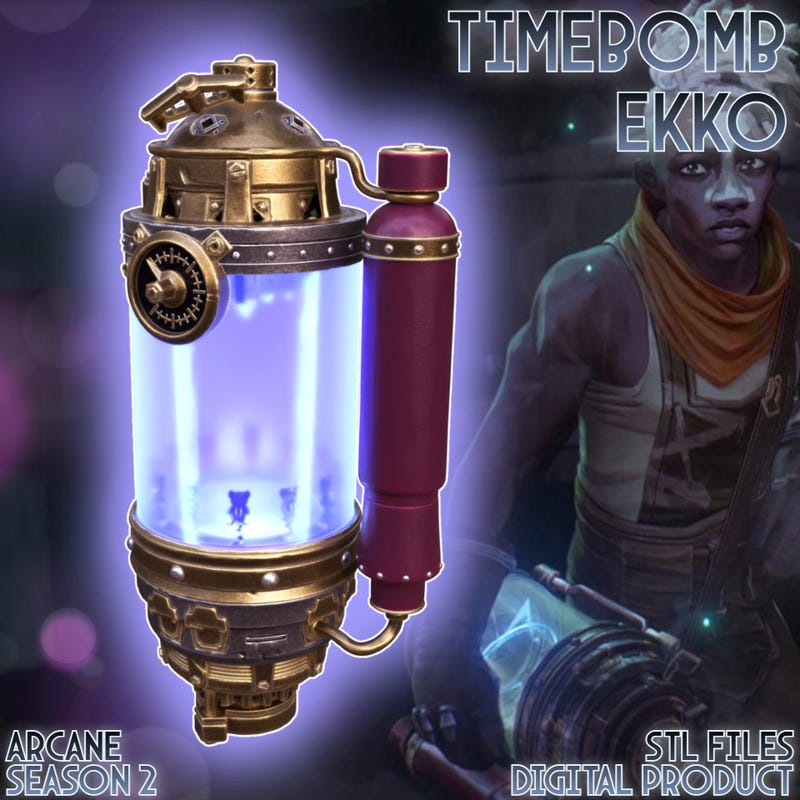 Ekko Arcane Cosplay - Etsy