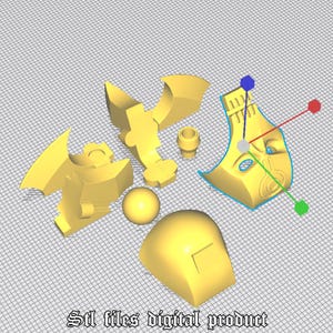 Necron Imotekh the Stormlord Cosplay Outfit Helmet Mask STL Digital ...