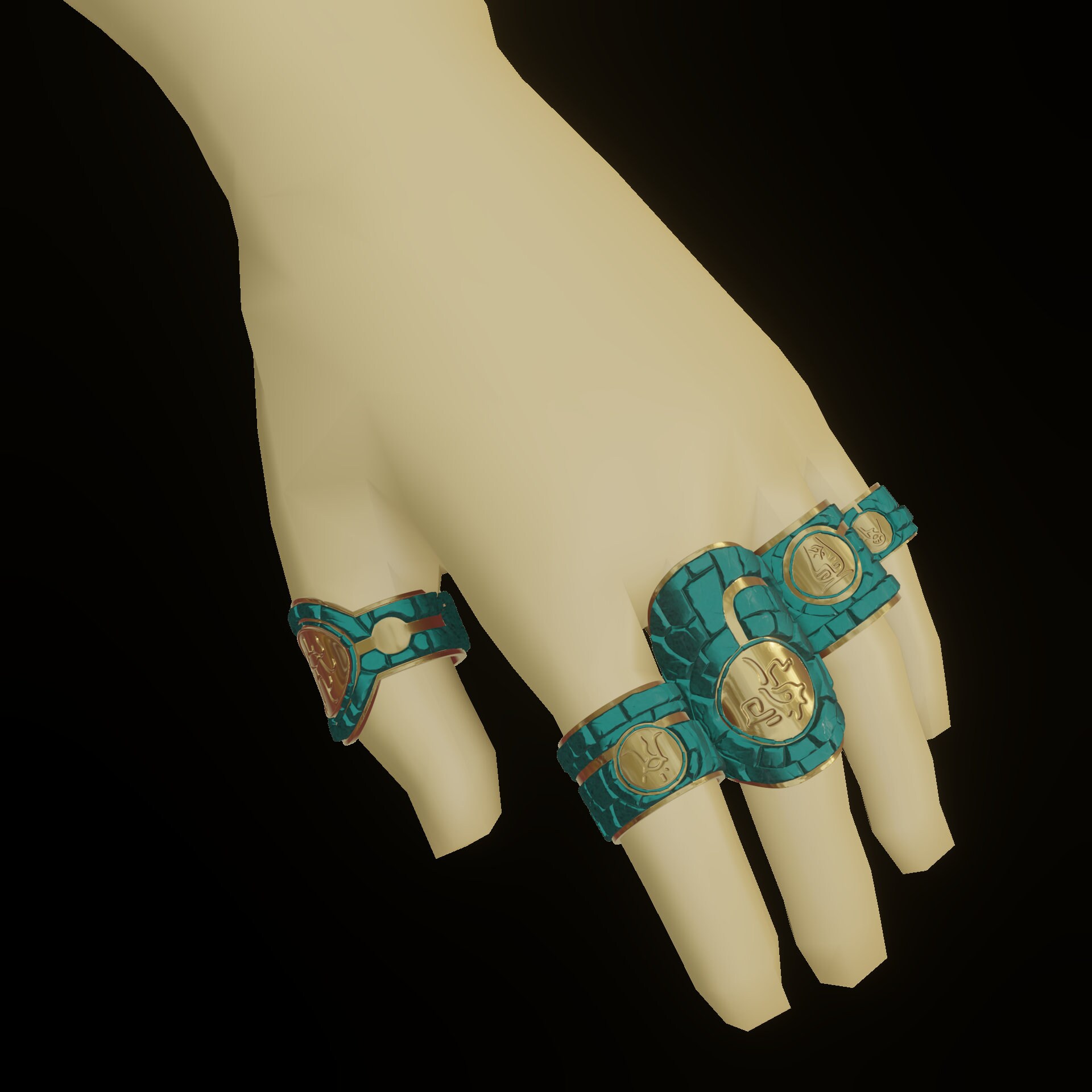 Link Ultrahand Rings Set Zelda Tears of the Kingdom - Etsy UK