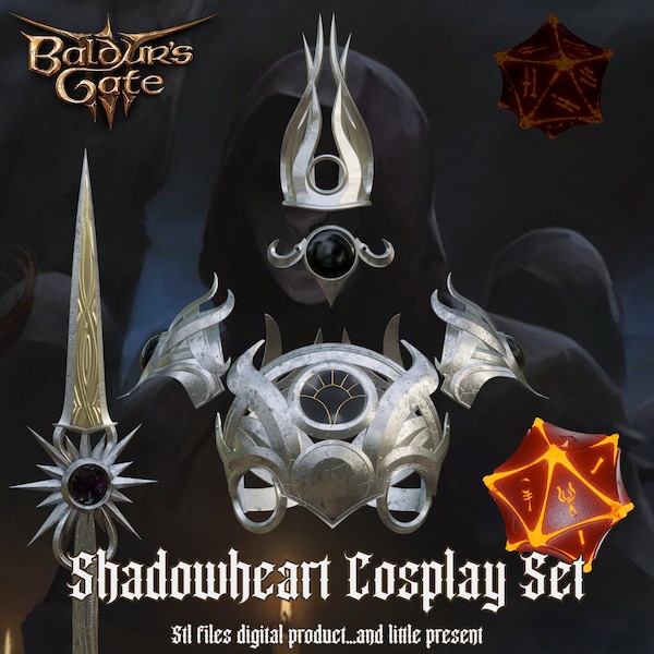 Shadowheart Baldurs Gate 3 Cosplay - Etsy