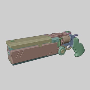 Trigun the Stampede Vash Револьвер Косплей STL - Etsy