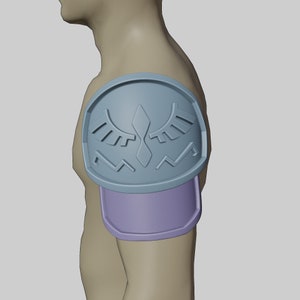 Link's Shoulder Pad STL - Etsy