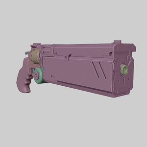 Trigun the Stampede Vash Револьвер Косплей STL - Etsy