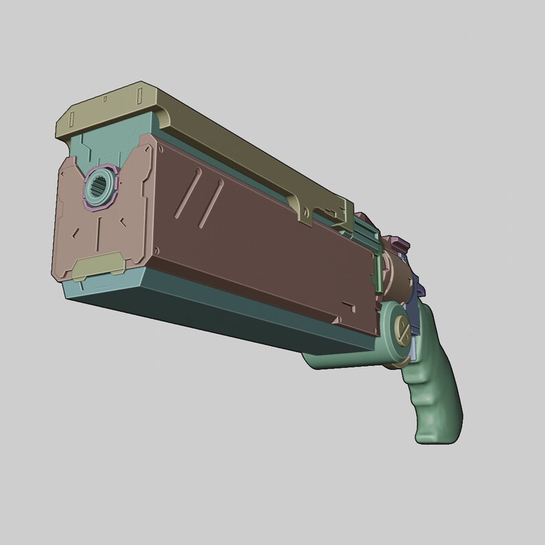 Trigun the Stampede Vash Револьвер Косплей STL - Etsy