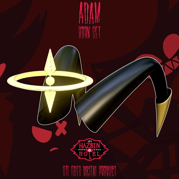 Hazbin Hotel Adam Stl - Etsy UK