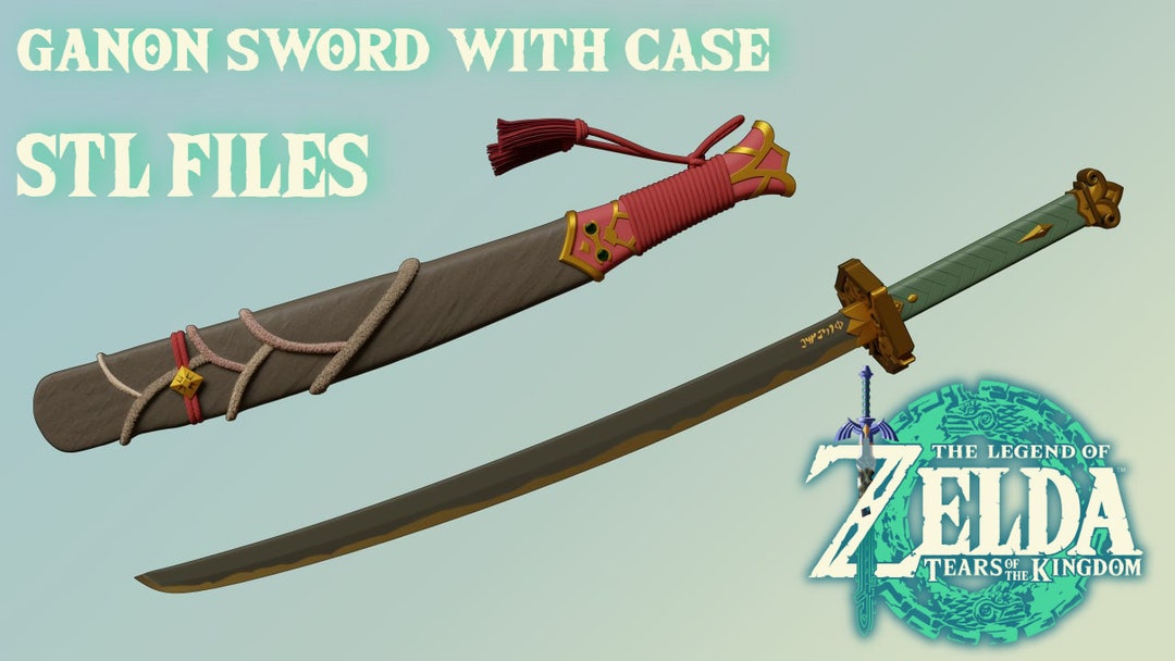 Ganon Cosplay Sword Zelda Tears of the Kingdom STL - Etsy Australia