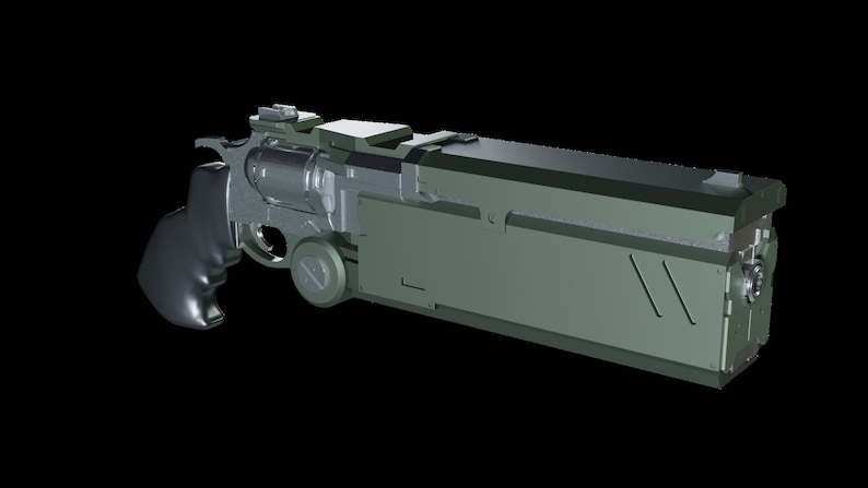 Trigun the Stampede Vash Revolver Cosplay STL - Etsy