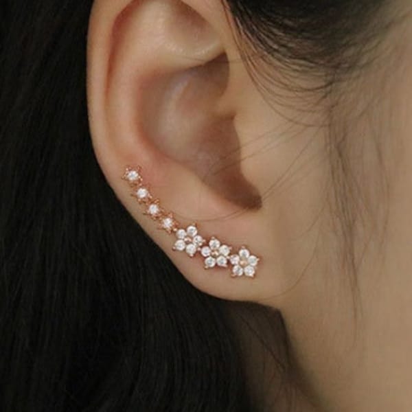 Ear Crawler Earrings - Etsy