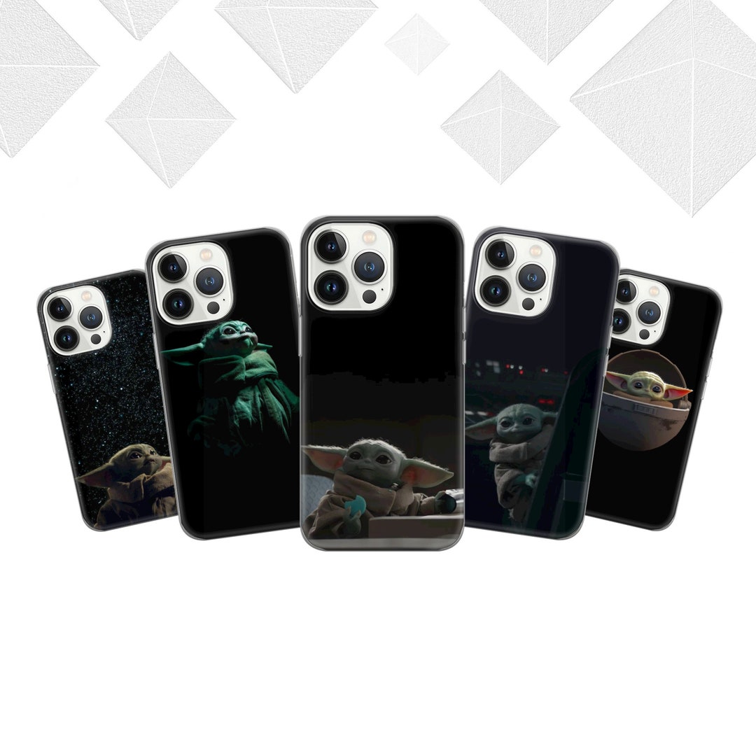 Grogu Phone Case Baby Yoda Cover for iPhone 15pro, 14, 13, 12, 11 ...