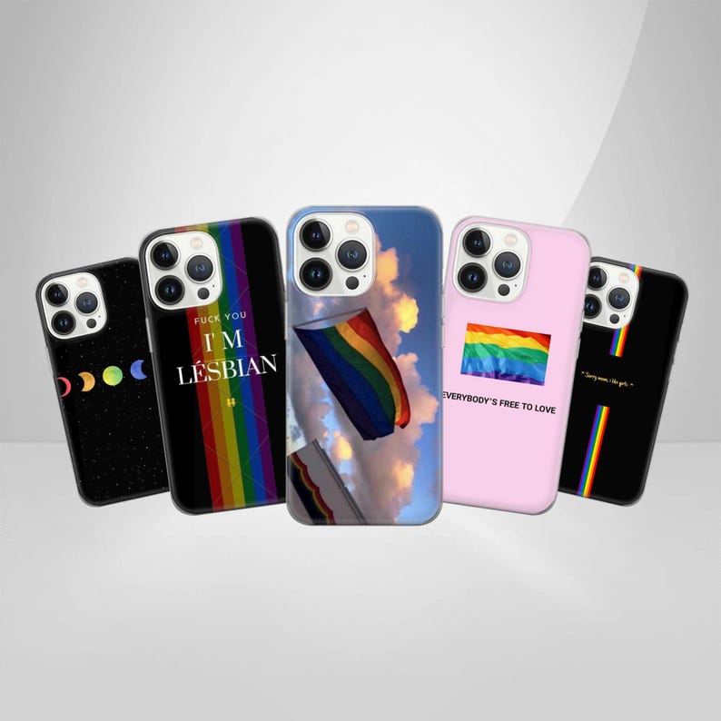 LGBTQ+ Pride Phone Case LGBTQ+ Rights Cover for iPhone 15 14 13 12 Pro ...