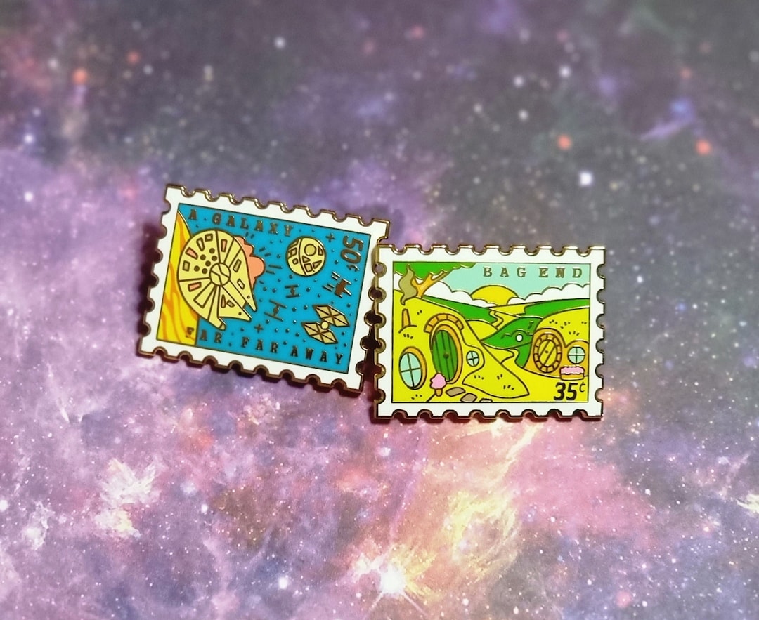 Hobbit & Star Wars Enamel Pin | Movie Inspired, Collectible - Etsy