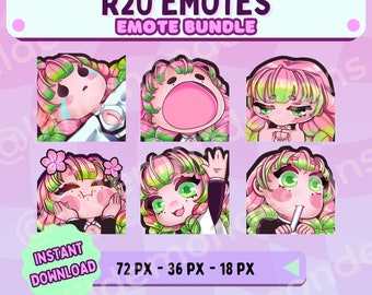 Luffy Drooling Emote for Twitch/discord/youtube | Kawaii Emotes | Cute ...