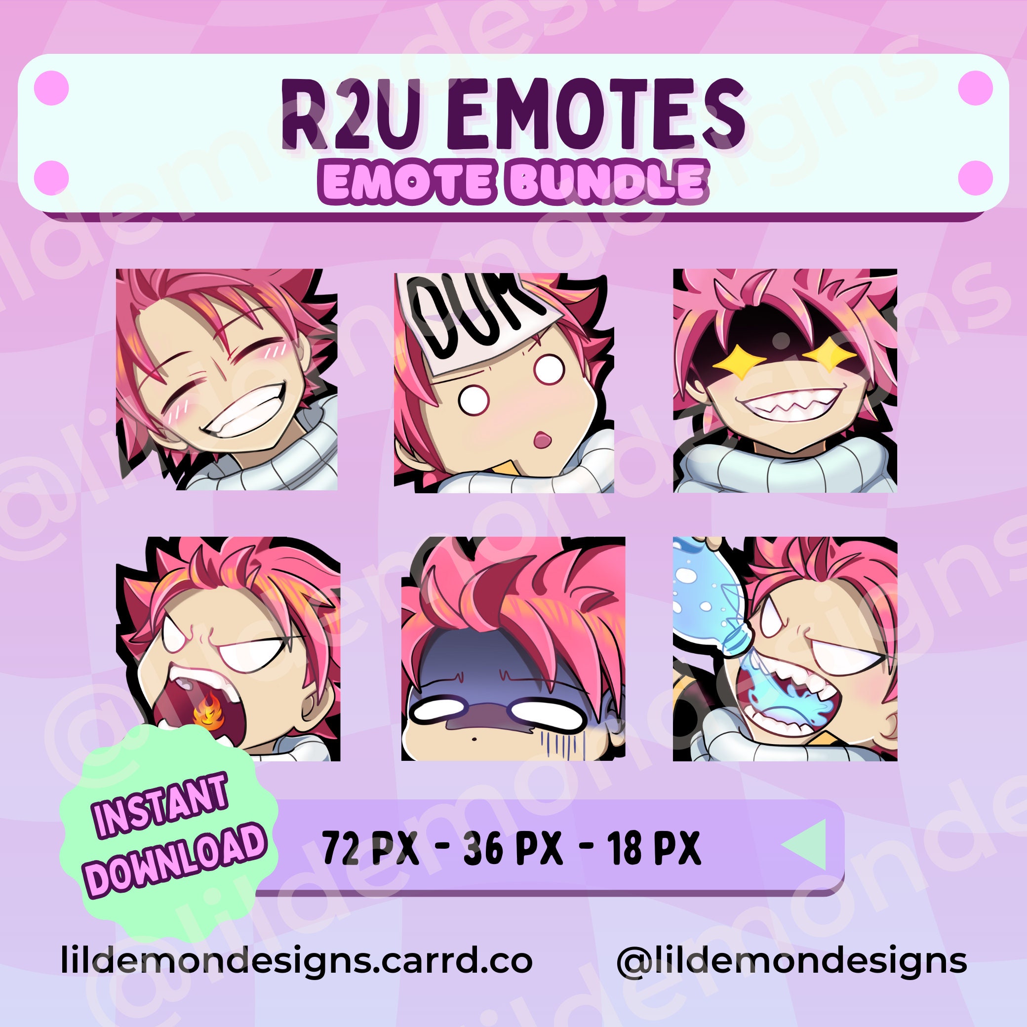 Dragon Boy Emotes / Twitch Sub / Emotes / Kawaii / Cute Twitch Emotes ...