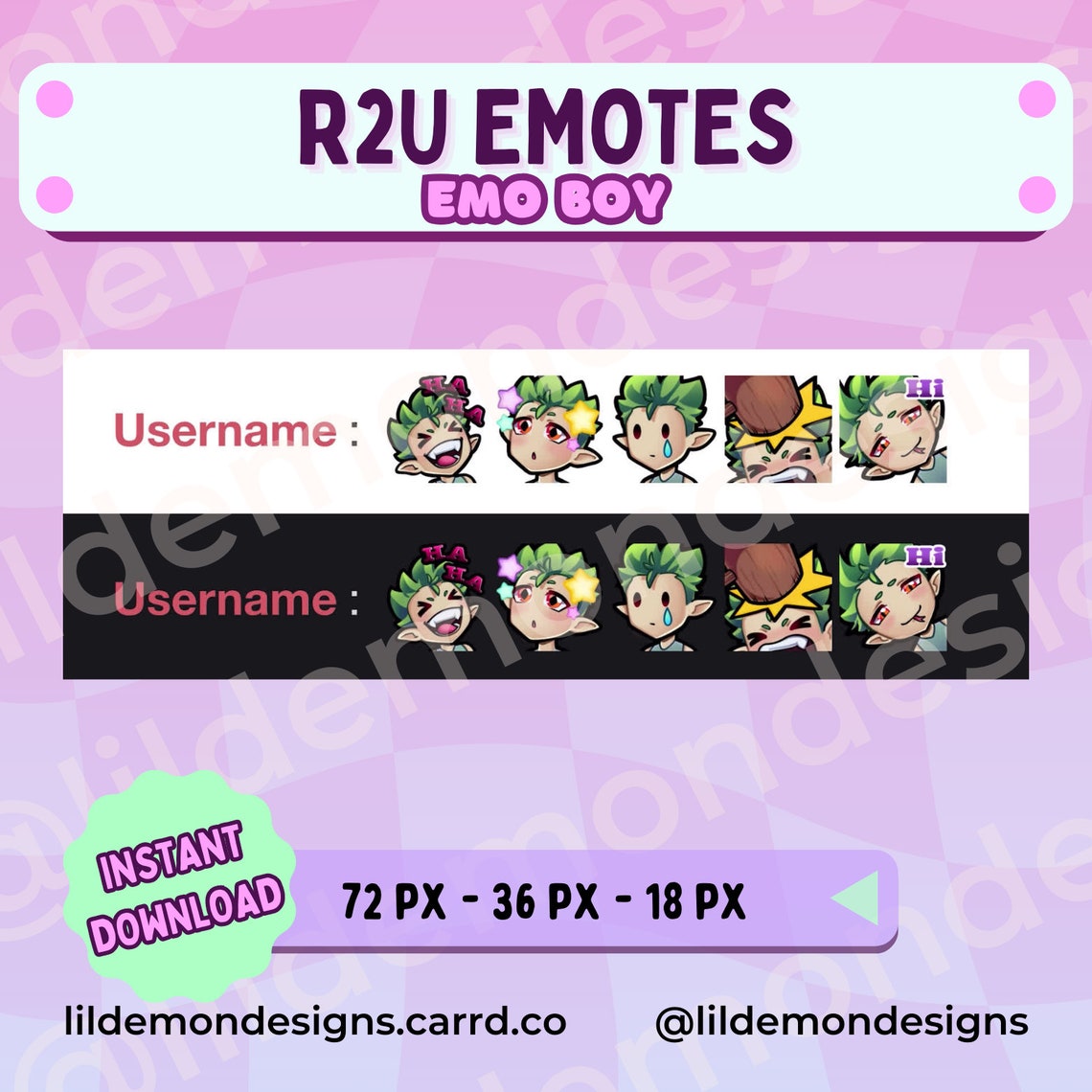 Snake Boy Emotes / Twitch Sub / Emotes / Kawaii / Cute Twitch Emotes ...