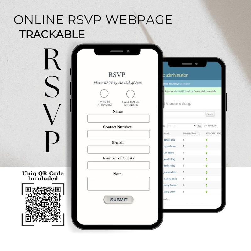 Rsvp - Etsy
