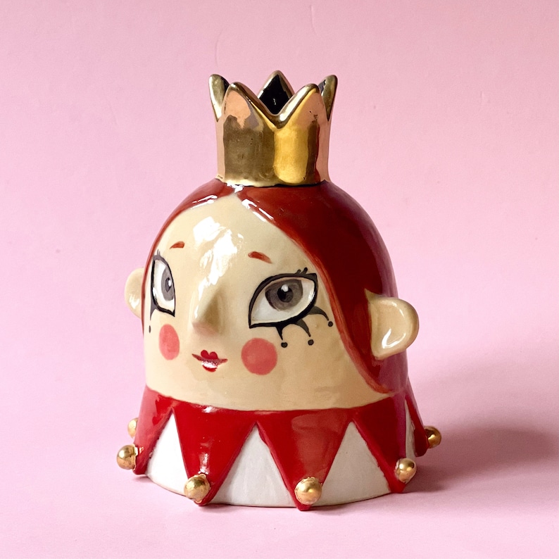 Jester Queen Candleholder - Etsy