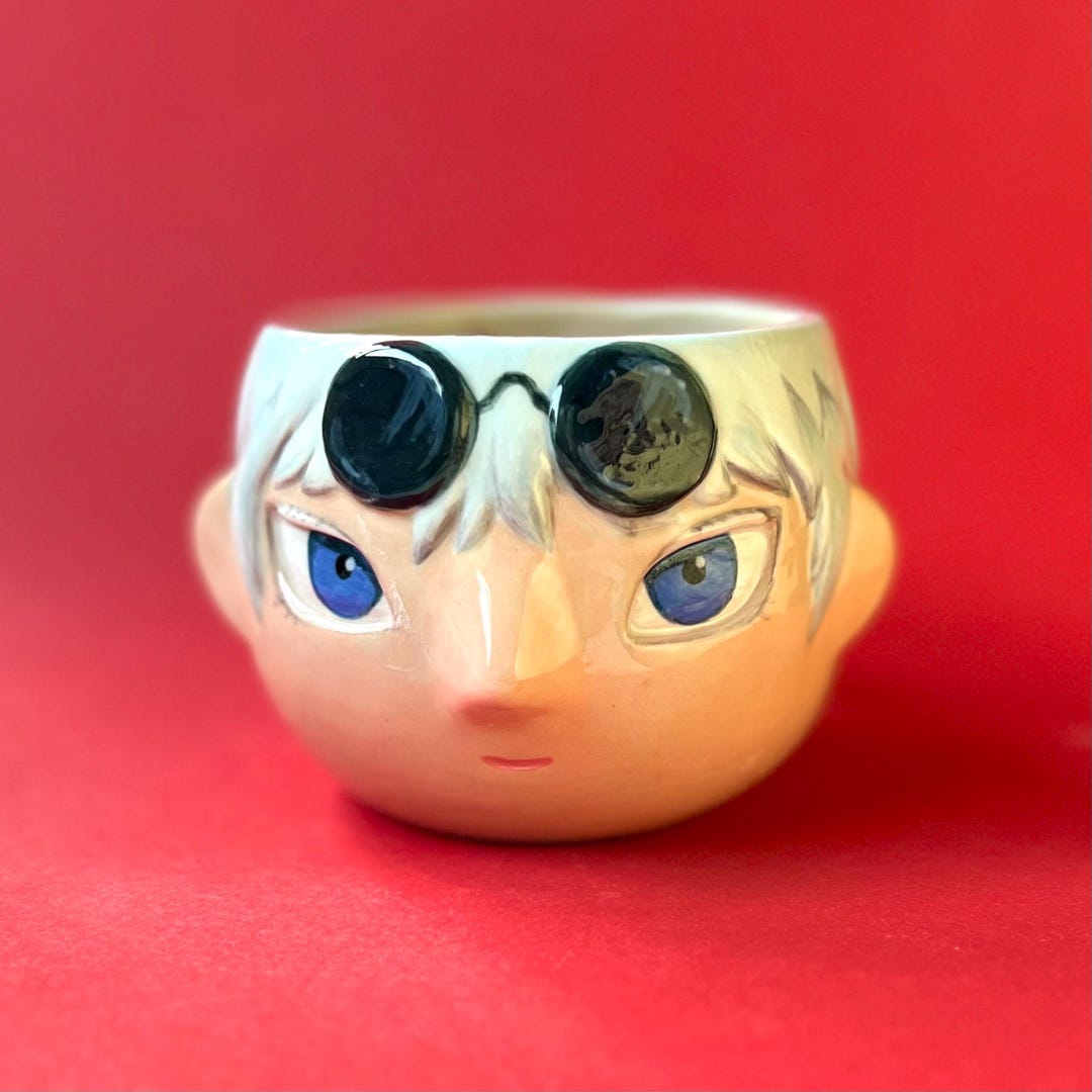 Gojo Satoru Jujutsu Kaisen Handmade Mug REDUCED PRICE (read Description ...