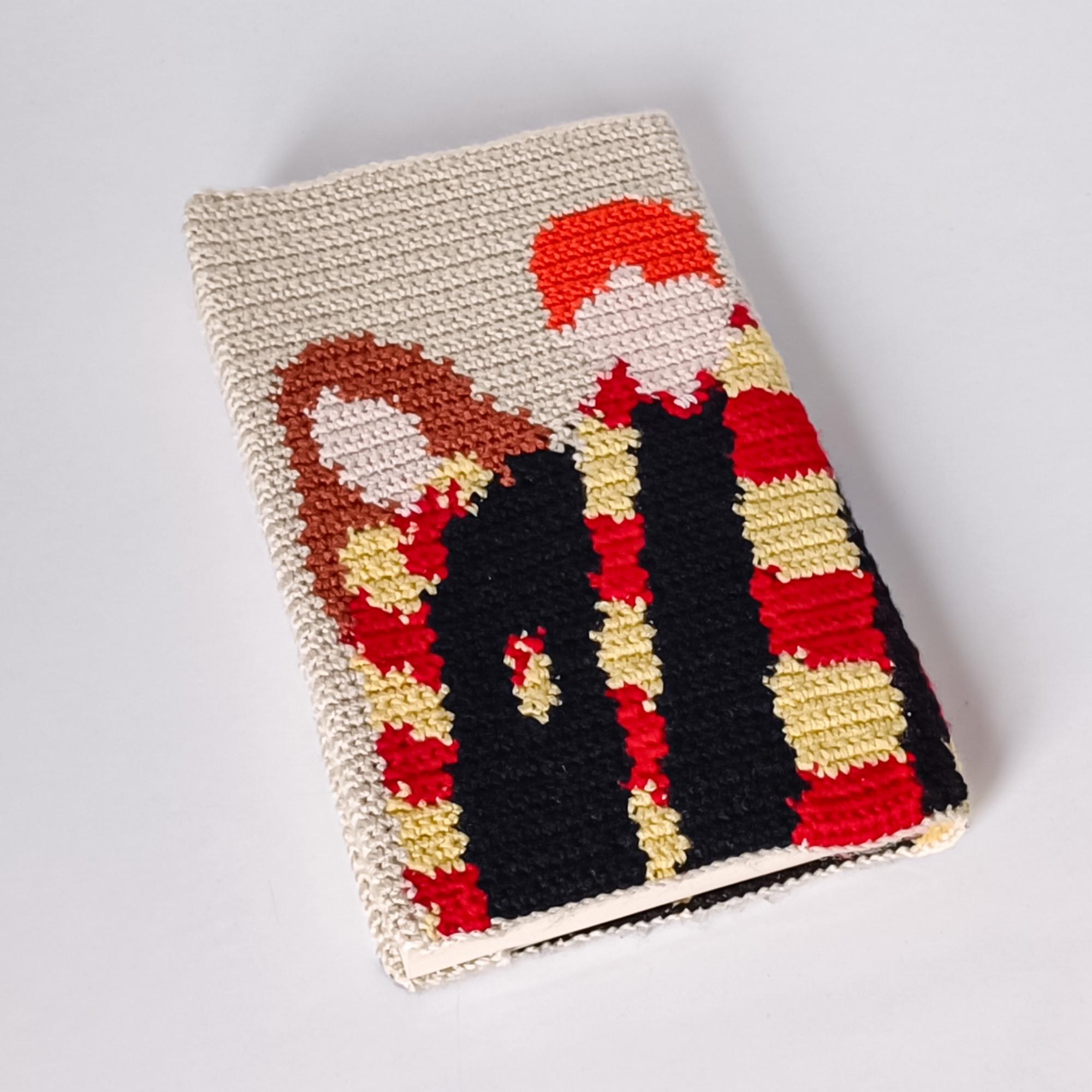 Harry Potter Crochet Book Sleeve: Tapestry Wizard Cover - Etsy