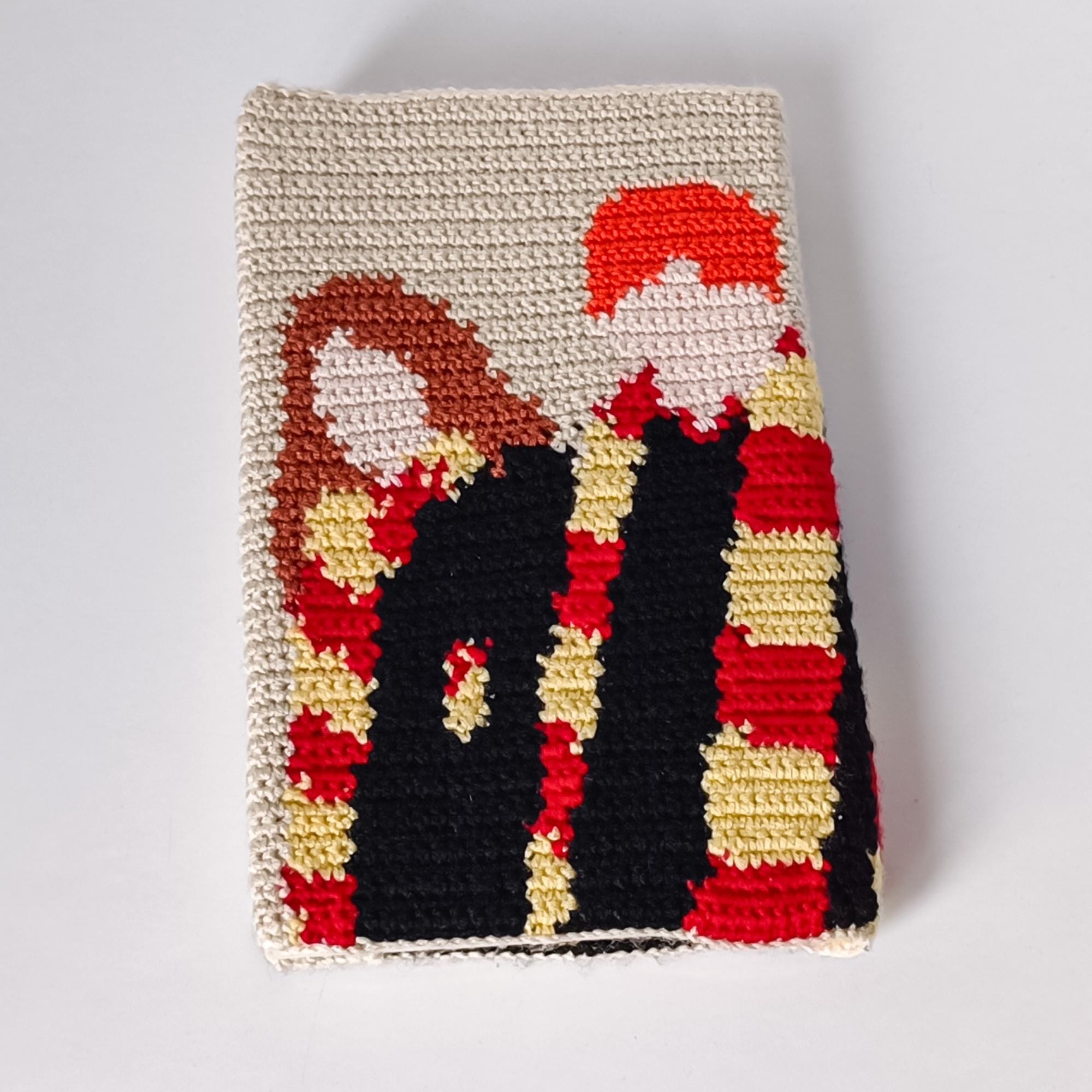 Harry Potter Crochet Book Sleeve: Tapestry Wizard Cover - Etsy
