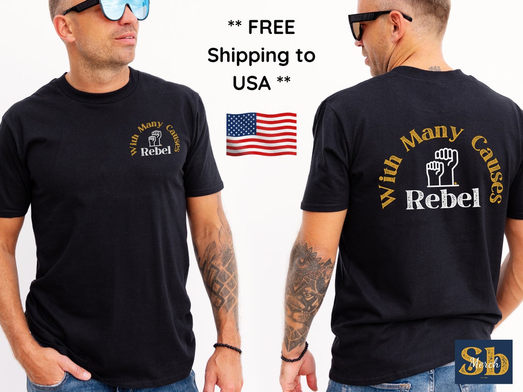 Rebel Tshirt Gift for Bikers Clothes Gift Independent Shirt Edgy Tshirt ...