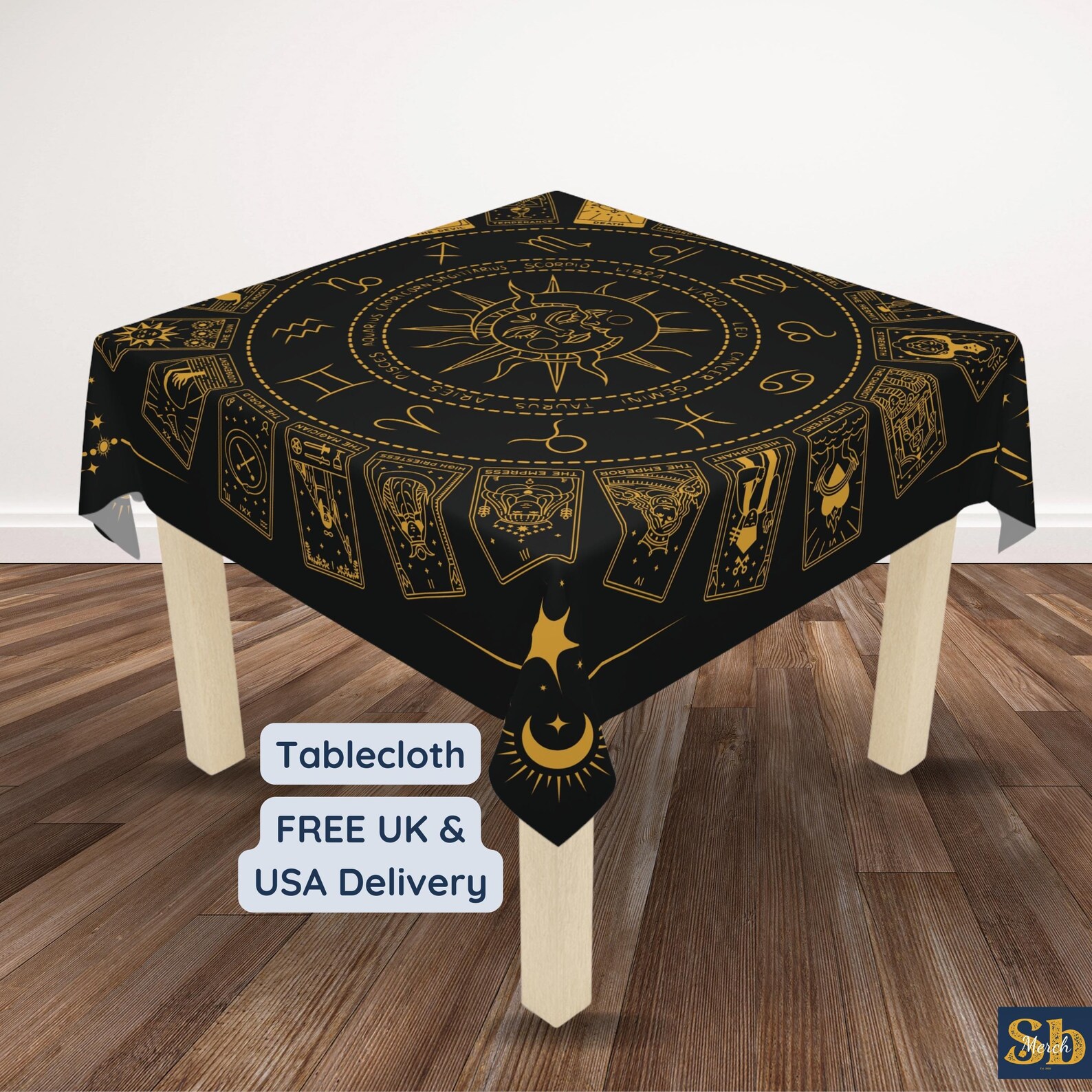 Home Tarot Altar Cloth for Tarot Readings Astology Gifts Spiritual Home ...