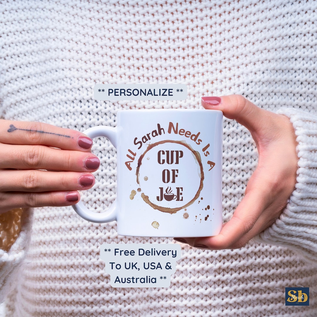 Personalized Mug Cup of Joe Mug Military Gift Coffee Mug for Coffee ...