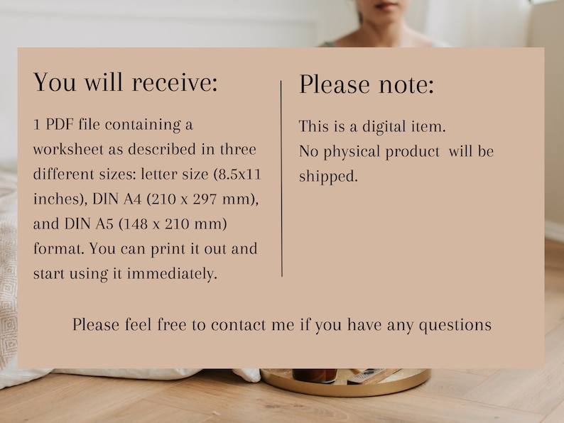 Mindfulness Meditation Worksheet, Body Scan, Develop Self-awareness ...