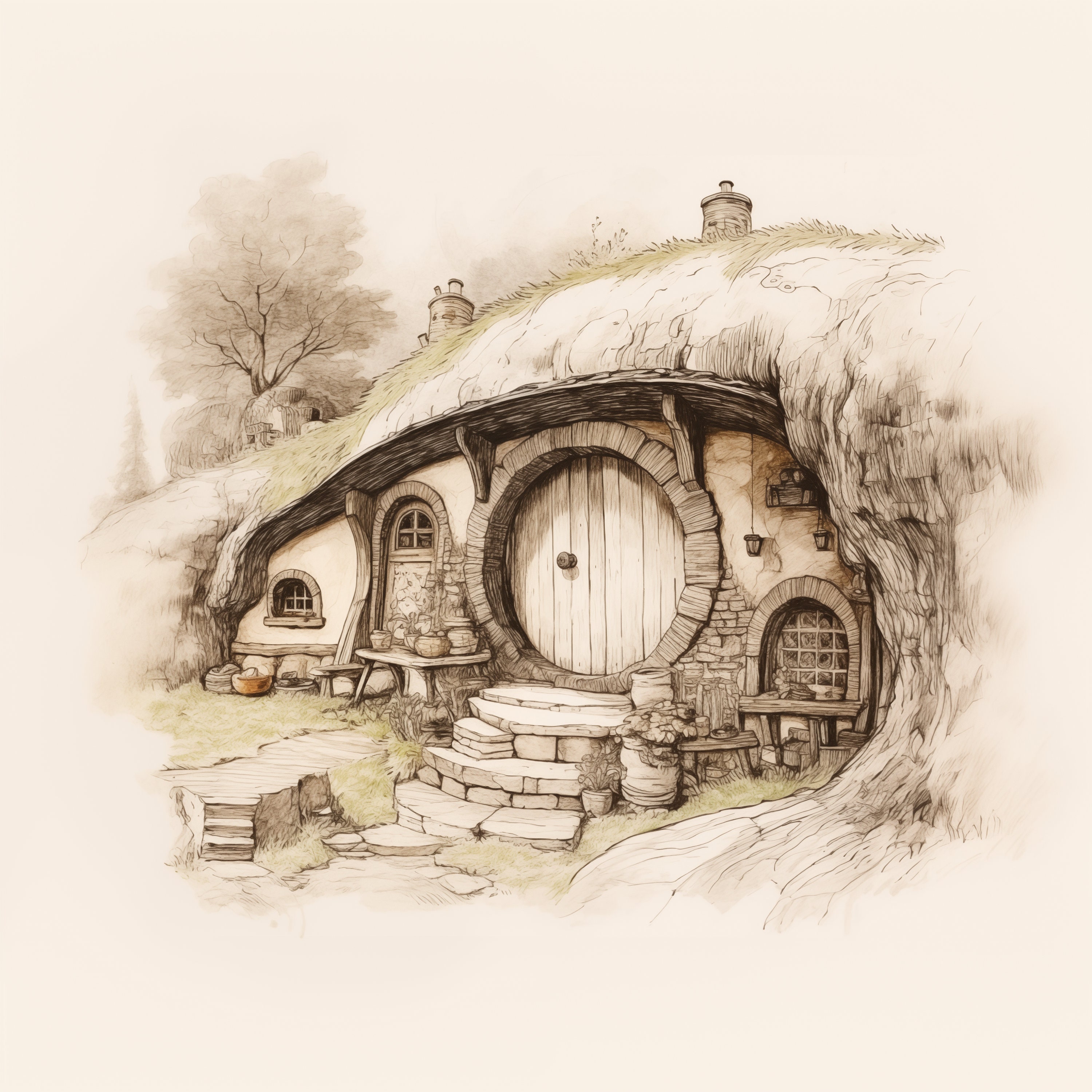 Hobbit LOTR iPhone 15 Pro Pro Max Plus Case Hobbit iPhone - Etsy