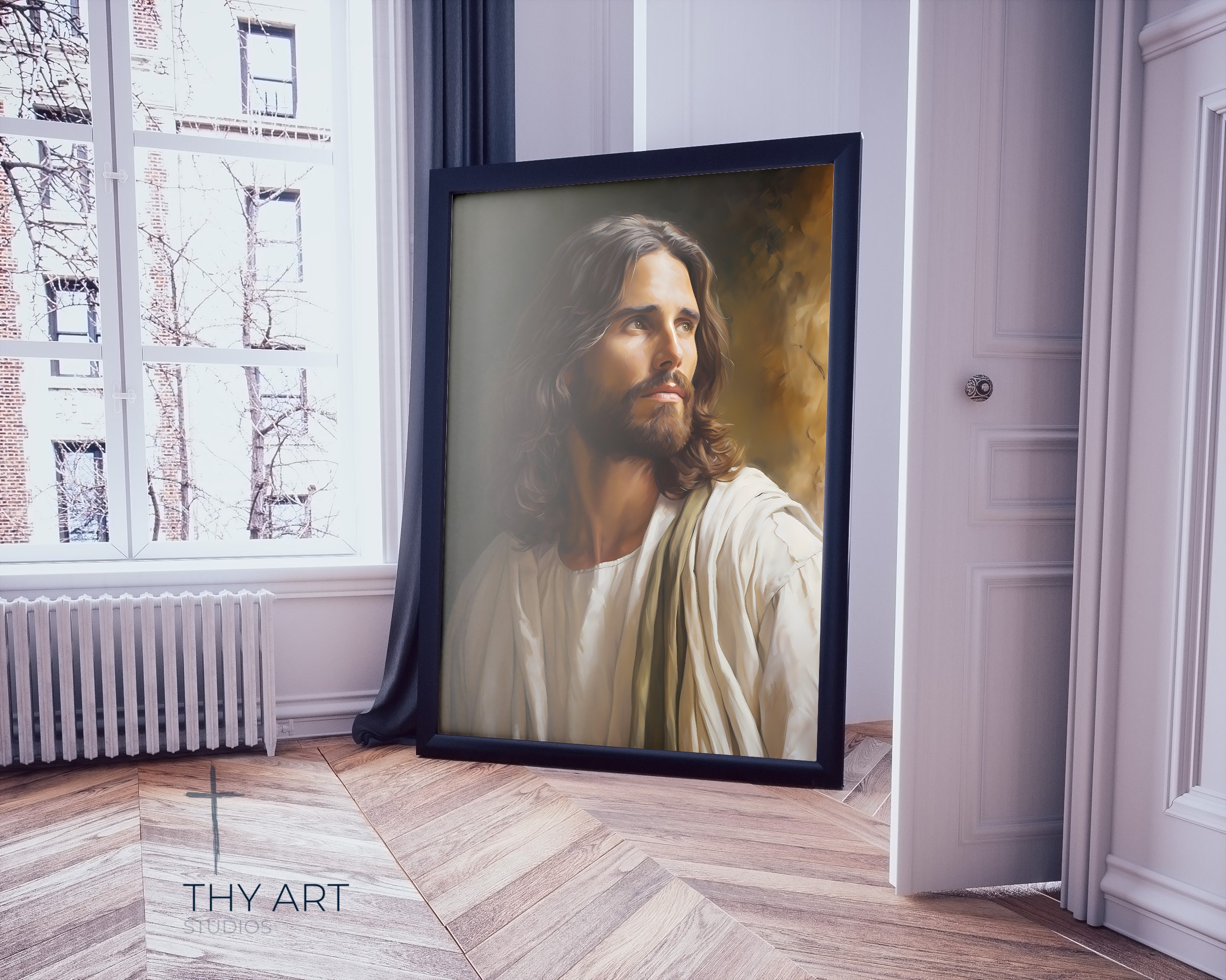 Jesus Christ Artwork, Christian Art Print, Christian Prints, Modern ...