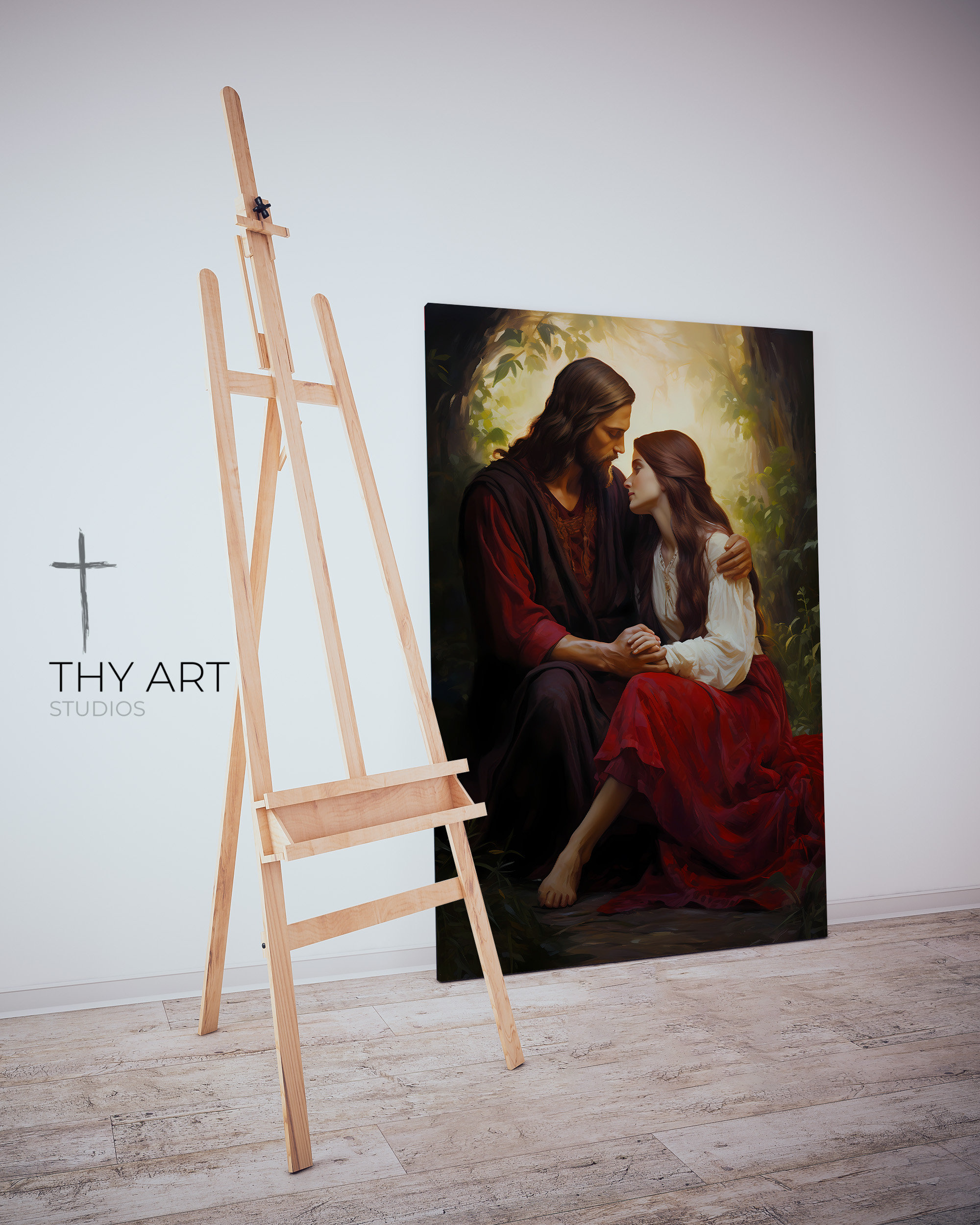 Mary With Jesus, Oil Painting, Mary Jesus, Magdalene, Mary of Magdalene ...
